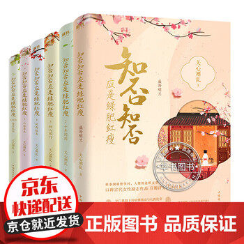知否知否应是绿肥红瘦套装（全六册）赵丽颖冯绍峰主演电视剧原著小说 古装青春文学 知否套装
