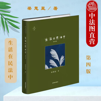 正版精装 生活在民法中 第四版 梁慧星 天下系列图书  法学家讲演录  法律社 民法典条文解读理解与适用 民事裁判
