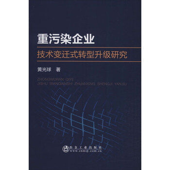 重污染企业技术变迁式转型升级研究