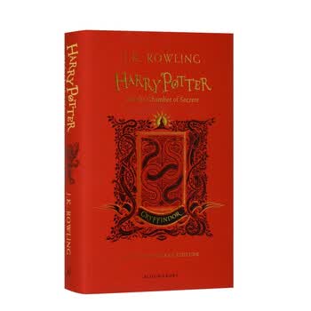 现货Harry Potter20周年学院纪念版精装哈利波特与密室格兰芬多版英文原版小说珍藏版JK罗琳