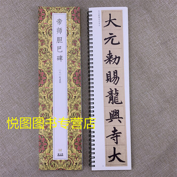 赵孟頫帝师胆巴碑 近距离临摹字卡 全文原大碑帖简体旁注 赵孟俯赵体楷书毛笔书法字帖成人学生临摹练字字卡单字约4厘米124页