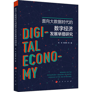 面向大数据时代的数字经济发展举措研究