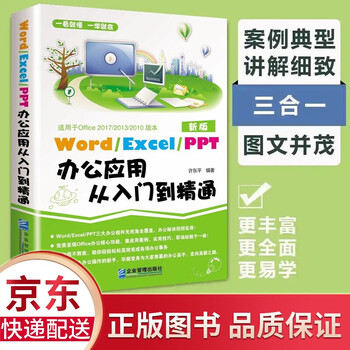 正版办公应用从入门到精通新版 wordexcelppt 视频讲解2022 excel表格制作教程书电脑自学办公书