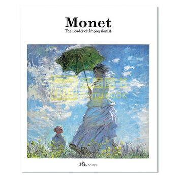 品图正版 英文原版莫奈素描手绘手稿作品集Monet莫奈画册印象派大师Monet莫奈作品集monet莫奈手绘插画素描手稿九款封面封面随机发