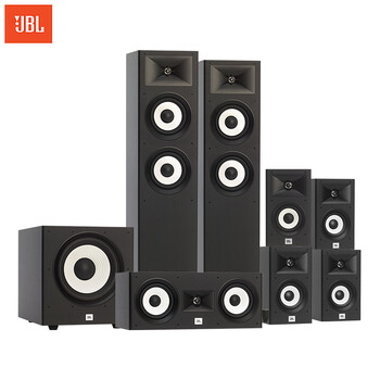 【JBLSTUDIO 180BK+130BK+120CBK+SUB 150P+AVR 151】JBL STAGE180 音响 音箱 7.1 ...