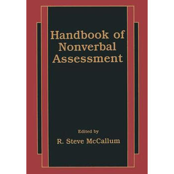 Handbook of Nonverbal Assessment