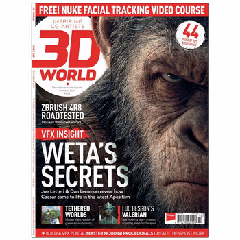 【包邮】订阅3D WORLD 三维动画设计杂志 英国英文原版 年订13期