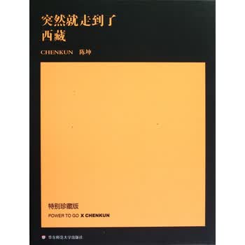突然就走到了西藏(附光盘特别珍藏版)(精)