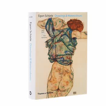 Egon Schiele: Drawings and Watercolors 埃贡.席勒 素描和水彩画 艺术画册 Ivan Vartanian 英文原版图书籍 Jane Kallir