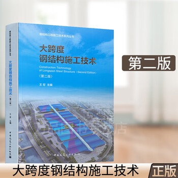 正版 大跨度钢结构施工技术（第二版）王宏主编 钢结构工程施工技术系列丛书 中国建筑工业出版社