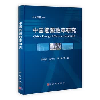 中国能源效率研究 周德群,查冬兰,周鹏 科学出版社