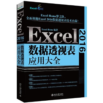Excel 2016数据透视表应用大全