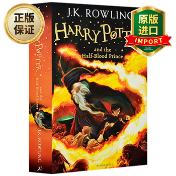 送音频 哈利波特与混血王子6 英文原版 Harry Potter and the Half-Blood Prince第六部 青春文学科幻小说 全原著小说进口英语书籍