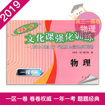 2019年版 高考物理一模卷 领先一步文化课强化训练上海市各区高三学期期末质量抽查试卷精编