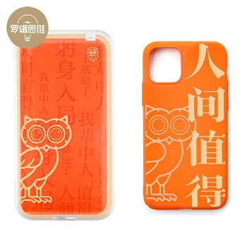 「人间值得」手机壳《邵恒头条》周年纪念  罗辑思维 人间值得 iPhone X