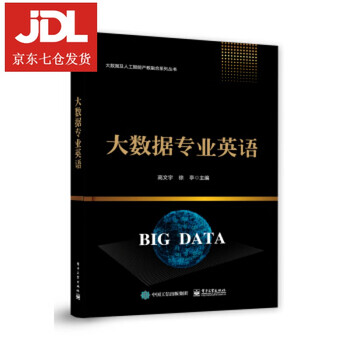 大数据专业英语 高文宇 著 9787121396298