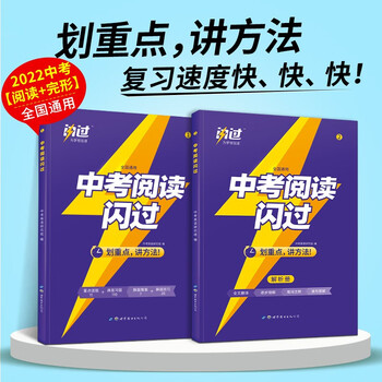 可选】中考英语词汇闪过十天突破阅读高分四轮复习 中考阅读闪过 巨微英语