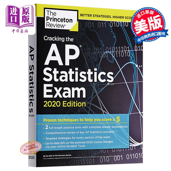 破解AP统计学考试英文原版Cracking the AP Statistics Exam2020