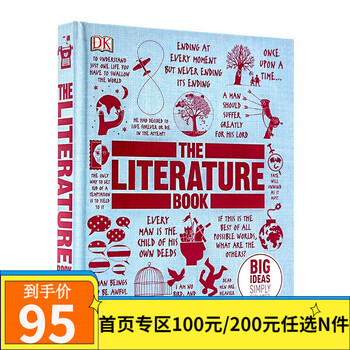 DK百科 文学百科图解 英文原版 The Literature Book 人类的思想百科丛书