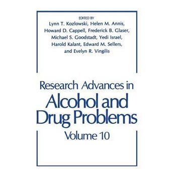 Research Advances in Alcohol and Drug Problems: