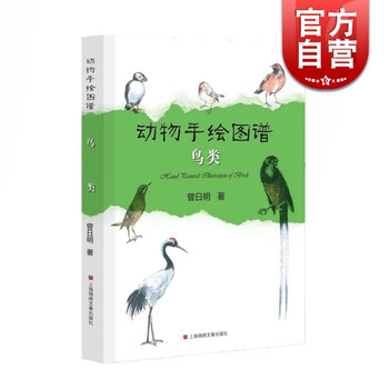 鸟类 动物手绘图谱 曾日明 著  上海锦绣文章出版社