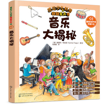 德国少儿科普翻翻发声书：音乐大揭秘（3次点击音效）