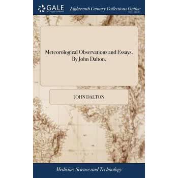 Meteorological Observations and Essays. by John