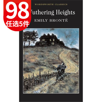 呼啸山庄 英文原版小说 英文版 Wuthering Heights 英文原版书 进口书夏洛蒂勃朗特