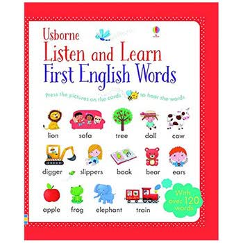 现货Listen and Learn First English Words 听与学基础英文单词