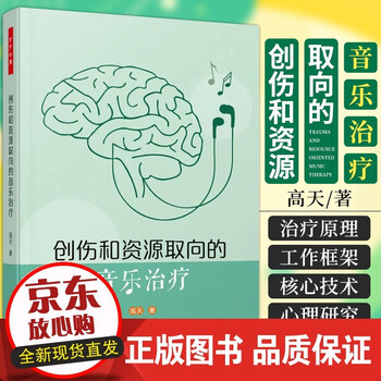 B 创伤和资源取向的音乐治疗 高天 著 用积极的情绪体验来对抗并取代消极的情绪体验 治愈 中