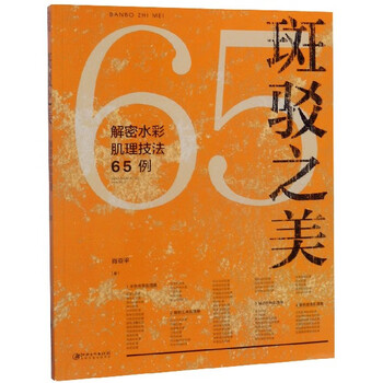 斑驳之美(解密水彩肌理技法65例)