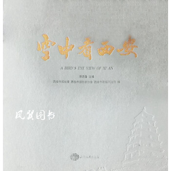 空中看西安 惠西鲁 西安地图出版社