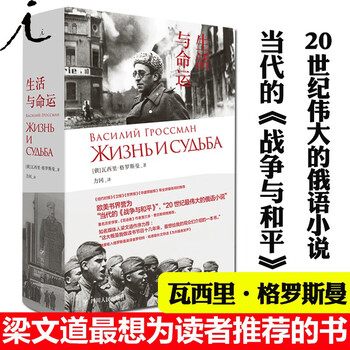 正版 生活与命运 力冈 新版 梁文道想为读者 的一本书 欧美书界誉为当代的《战争与和平》理想国 俄国俄语小说