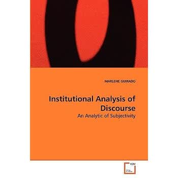 Institutional Analysis of Discourse