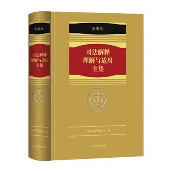 司法解释理解与适用全集（17卷35册） 家事卷