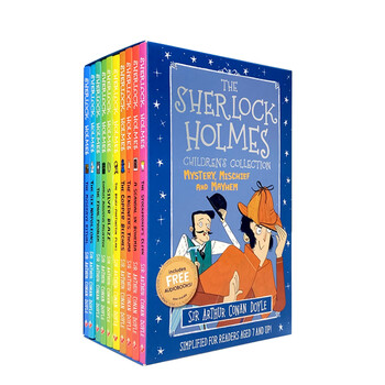 大侦探福尔摩斯 英文原版 Sherlock Holmes 第二辑 10册套装 章节桥梁书 小学课外阅读 进口原版