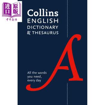 Collins English Dictionary 英文原版 柯林斯英语字词典 平装 第6版