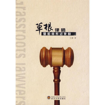 草根律师是如何熬过来的【正版图书，放心下单】