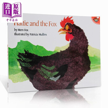 廖彩杏书单 海蒂和狐狸 Hattie And The Fox 经典低幼启蒙亲子阅读故事绘本 平装 英