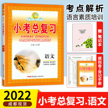 2022版启智小考总复习小升初语文小学六6年级升初中语文考点解读解析与思维拓展训练复习资料知识大全集