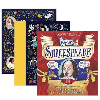 进入莎士比亚世界的三本童书 英文原版儿童故事阅读 文学兴趣培养Shakespeare