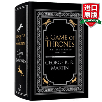 英文原版 权力的游戏 A Game of Thrones George 20周年插图版
