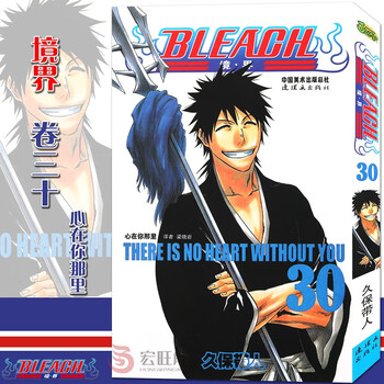  境界 死神30漫画 第30册 心在你那里漫画 久保带人著 日本经典动漫漫画畅销图书籍 中少