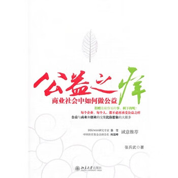 公益之痒-商业社会中如何做公益【正版图书 放心购买】
