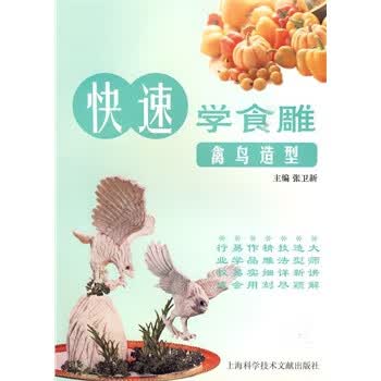 禽鸟造型-快速学食雕【正版图书】