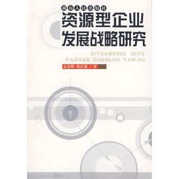 资源型企业发展战略研究【正版图书】