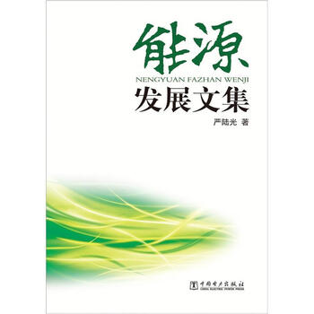 能源发展文集 严陆光 工业技术 9787512313682