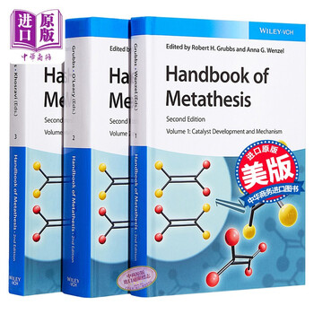 Handbook of Metathesis 英文原版 复分解反应手册 3卷集 （第2版）
