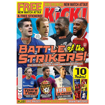 足球体育杂志 订阅 KICK Magazine 英国英文原版 年订12期