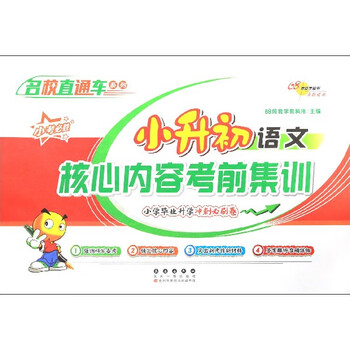 小升初语文核心内容考前集训/名校直通车系列